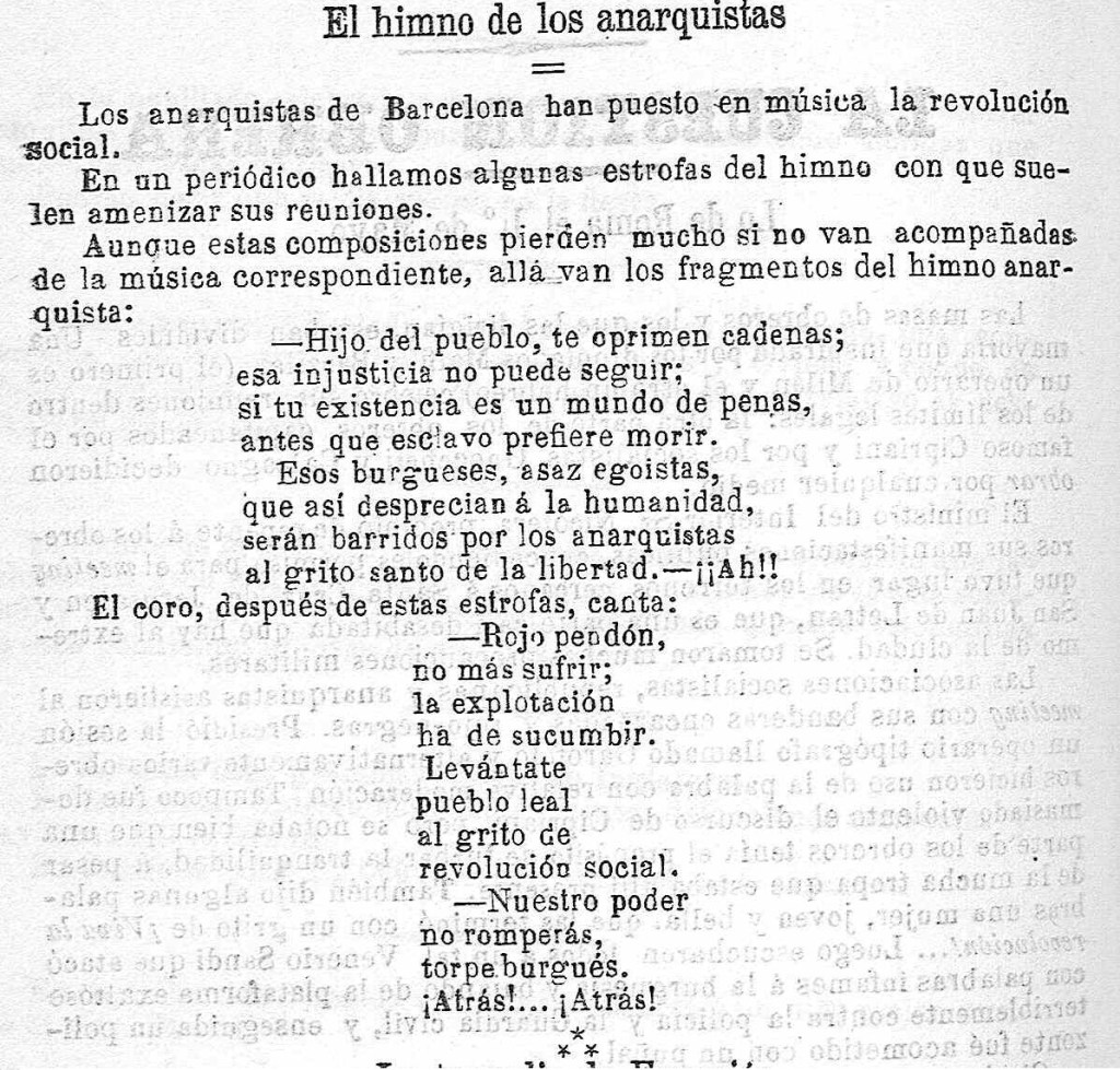CANTORES del IDEAL: Sobre el origen del himno Hijos del Pueblo